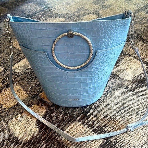 Ted Baker | Bags | Ted Baker Croc Bucket Bag | Poshmark